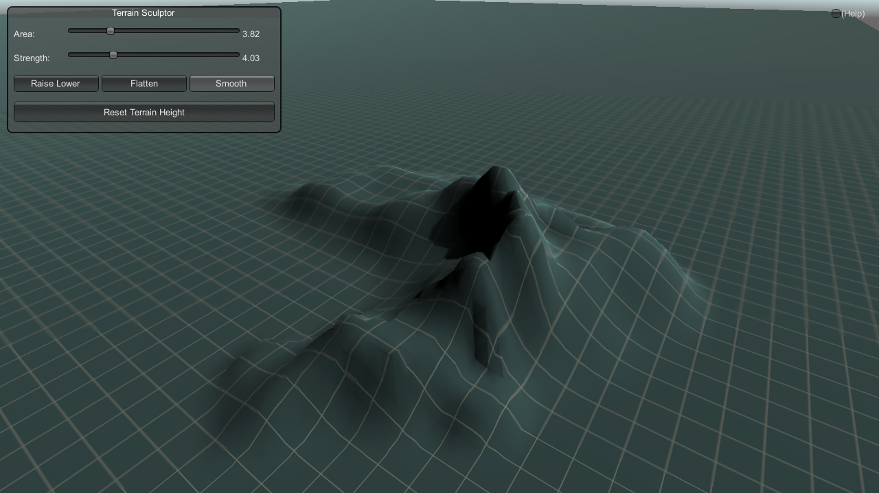Unity 中的运行时地形编辑器