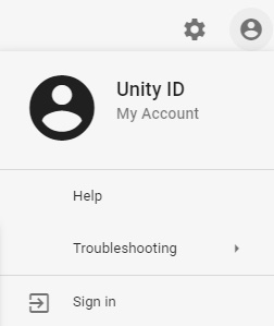 Unity 中心登录