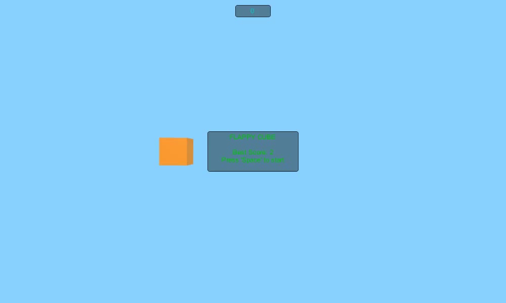 Unity 中的迷你游戏 Flappy Cube Sharp Coder Blog